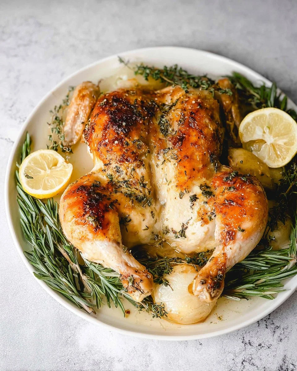 Best Crispy Roasted Spatchcock Chicken (Butterflied Chicken) Recipe